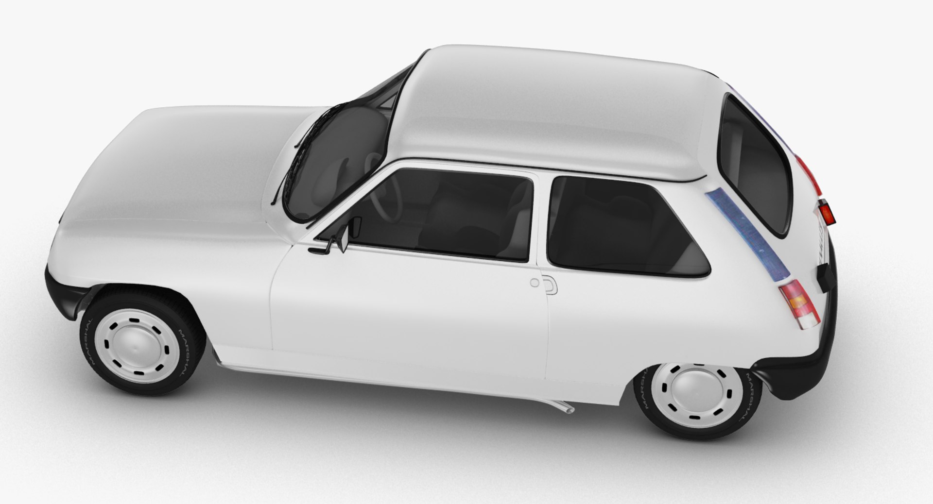 Renault 5 3d Model