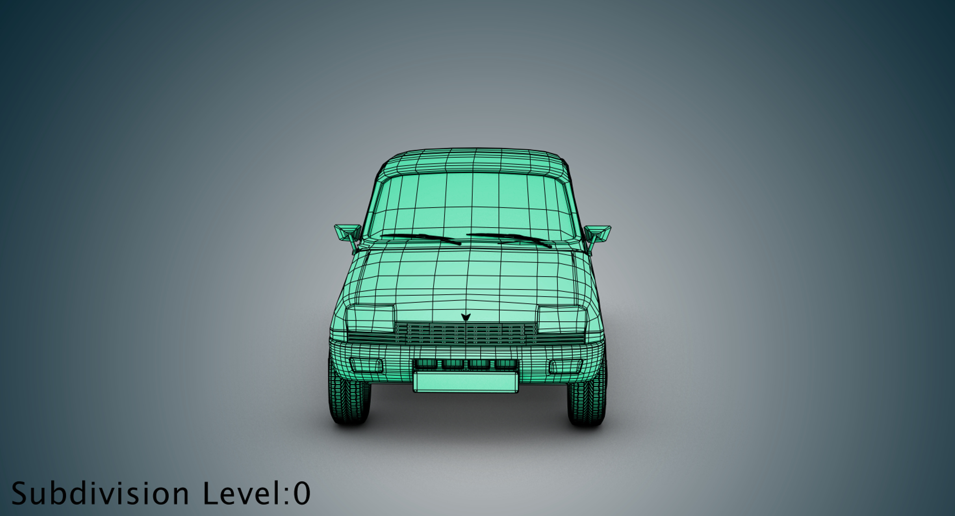 Renault 5 3d Model