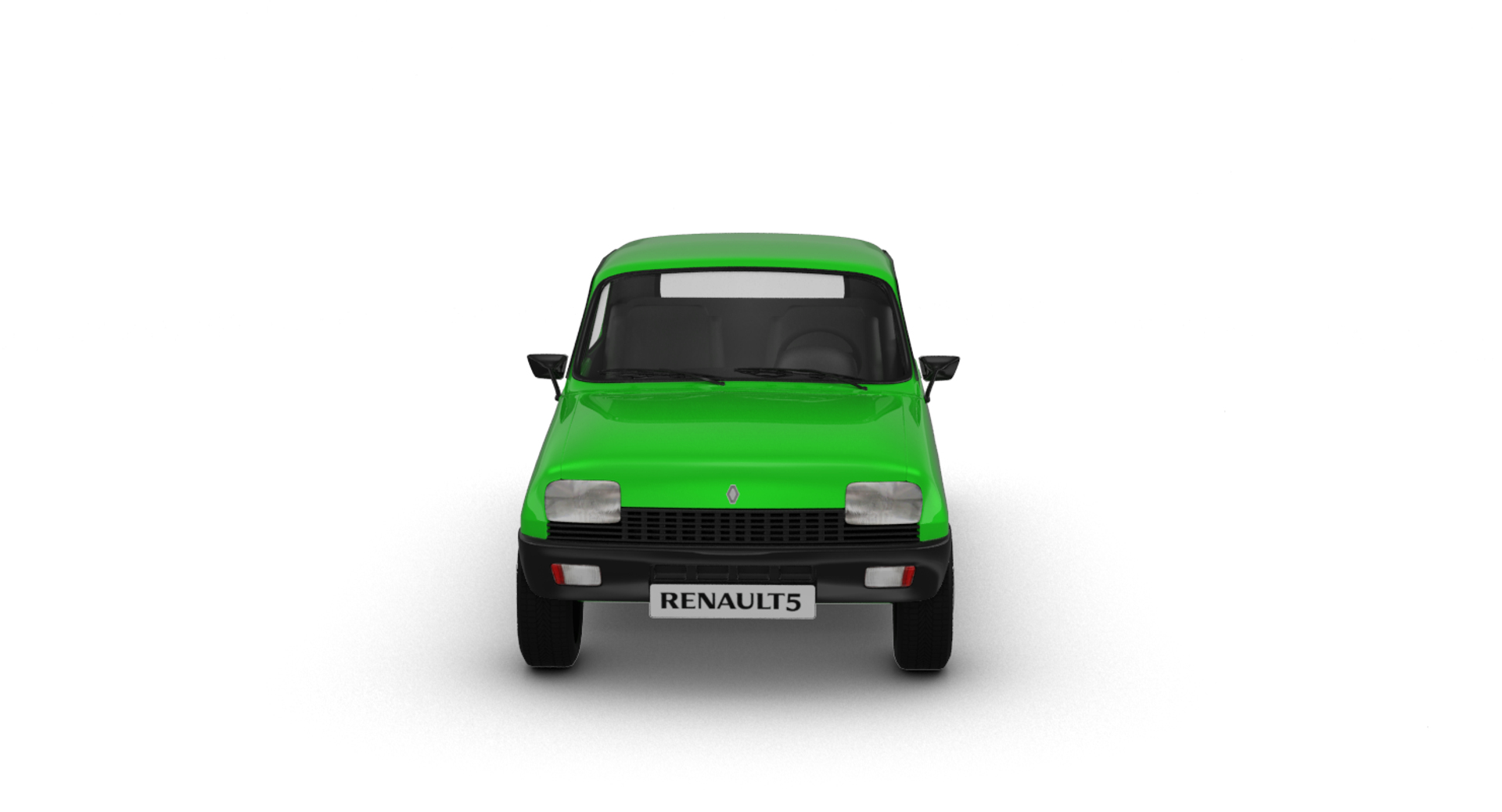 Renault 5 3d Model