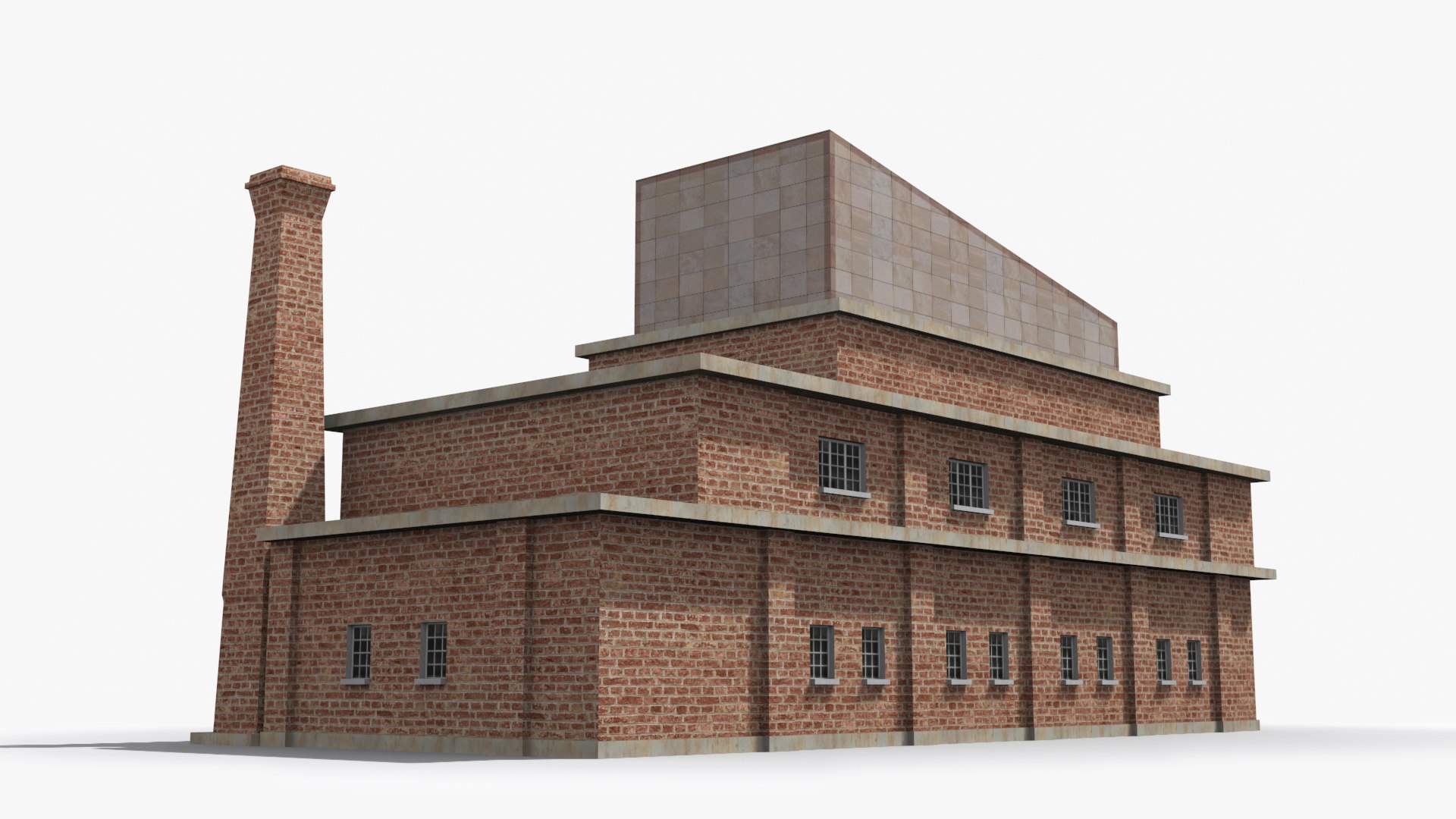 Factory xx24 3D model - TurboSquid 1751544