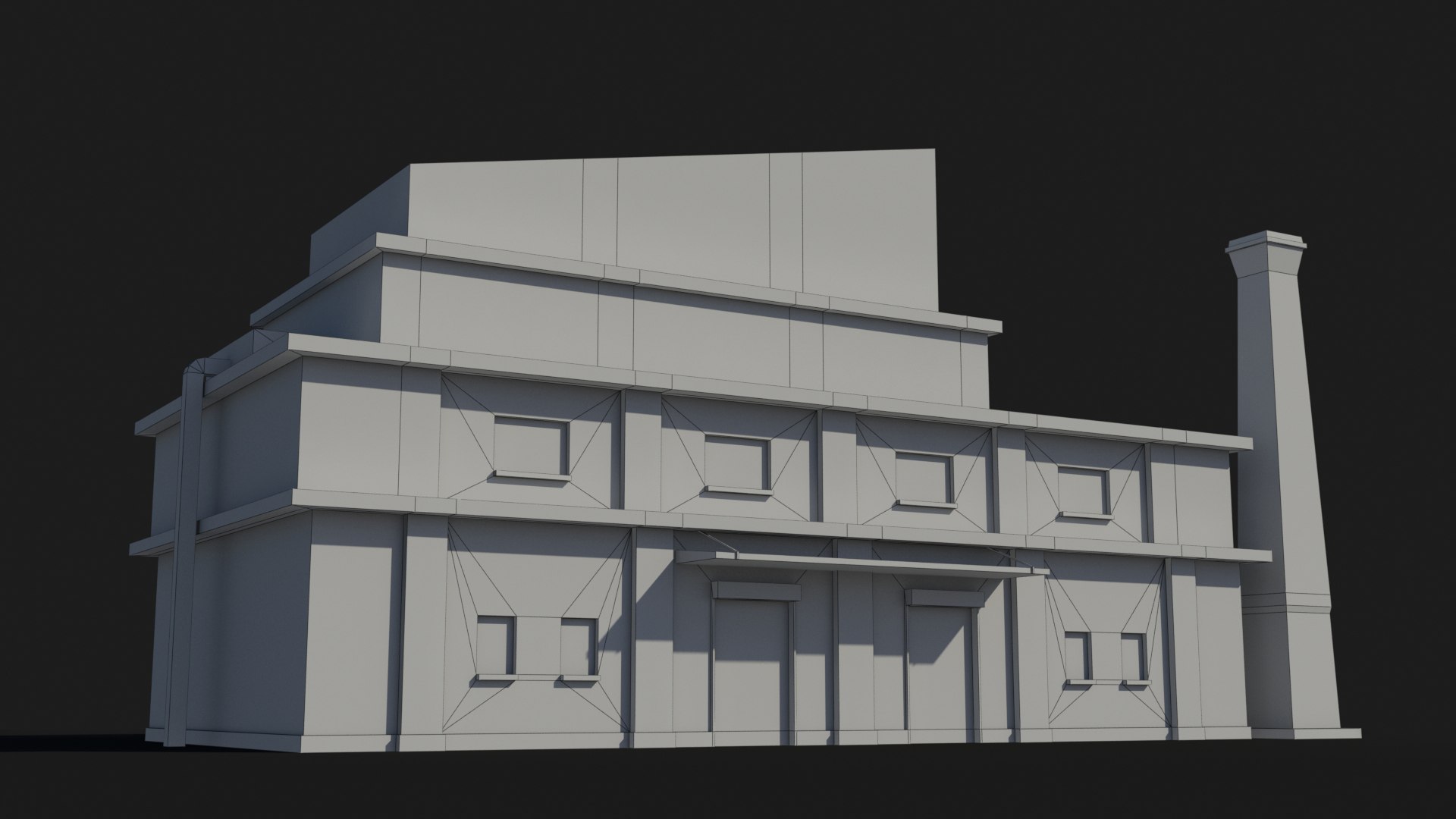 Factory xx24 3D model - TurboSquid 1751544