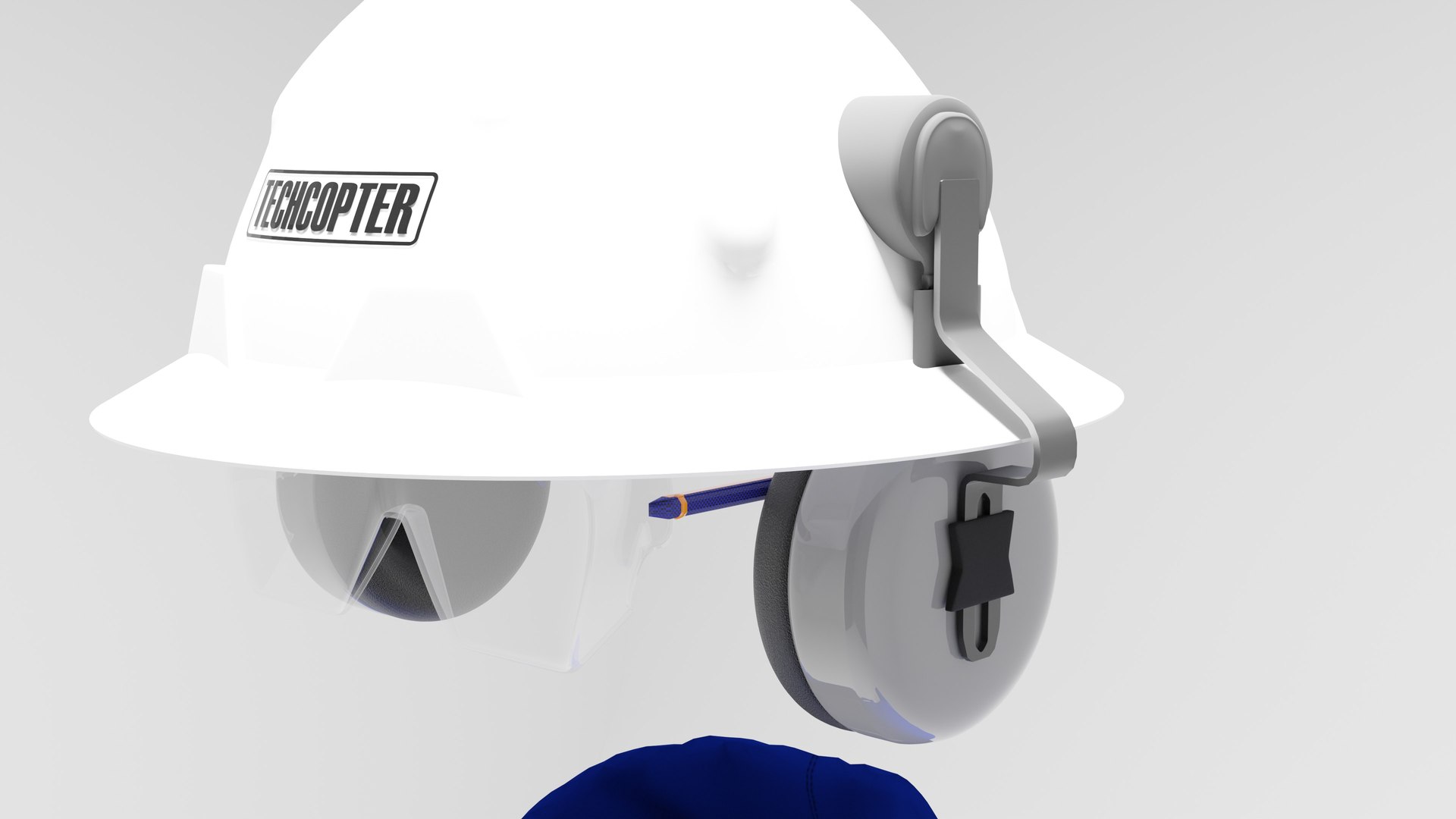 Oil And Gas Worker Uniform With Safety Equipments Model - TurboSquid ...