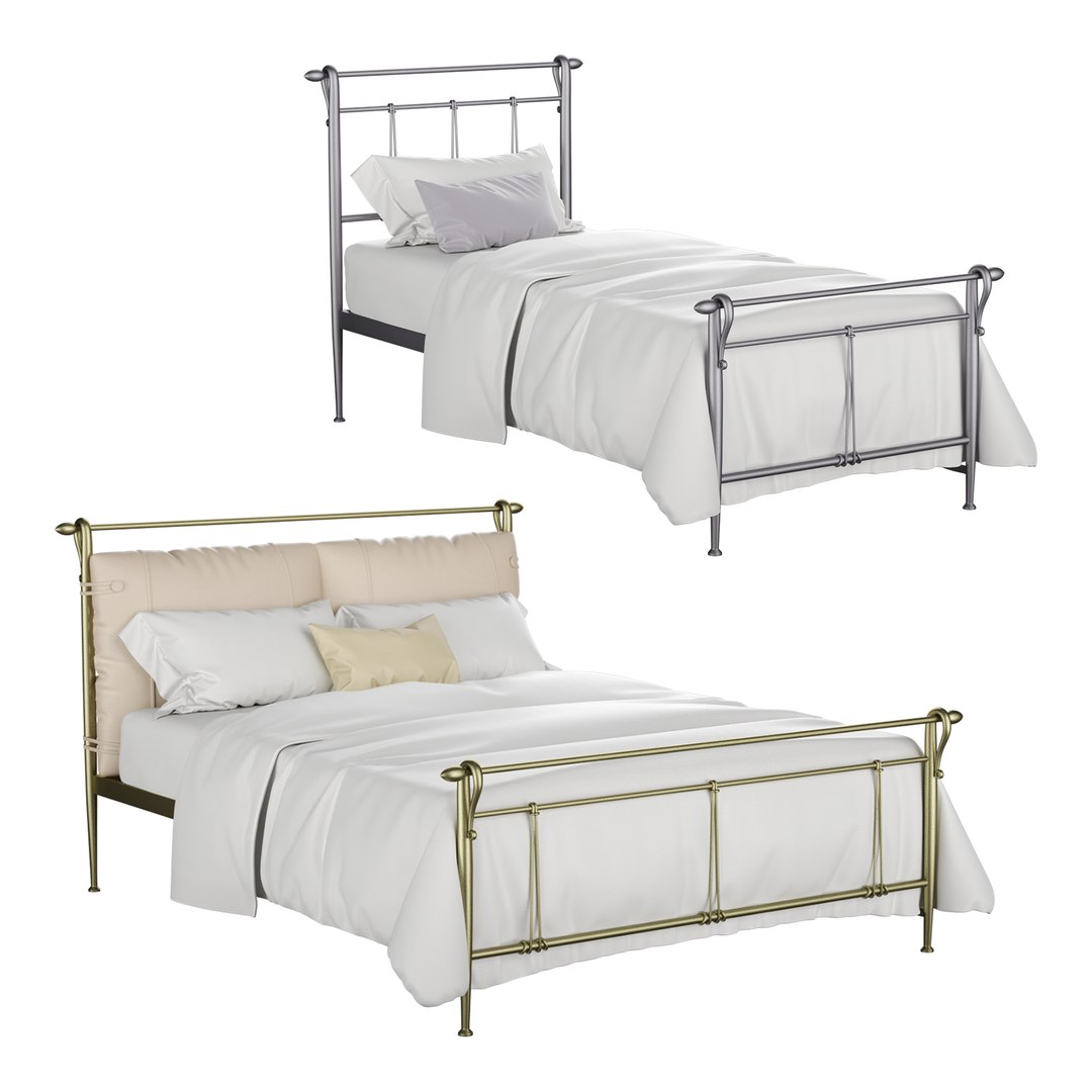 3D Ciacci Juliet Bed - TurboSquid 2334545