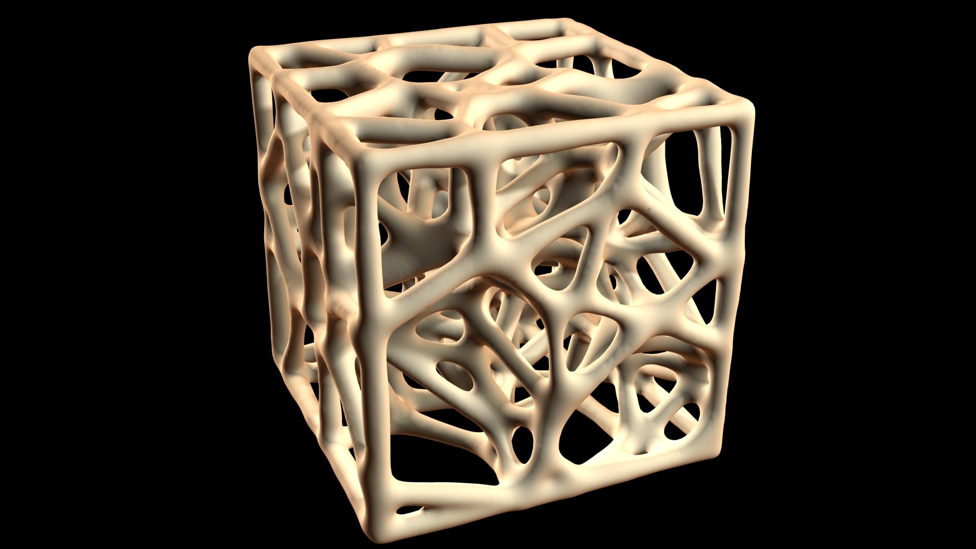3D model sponge bone structure - TurboSquid 1563775