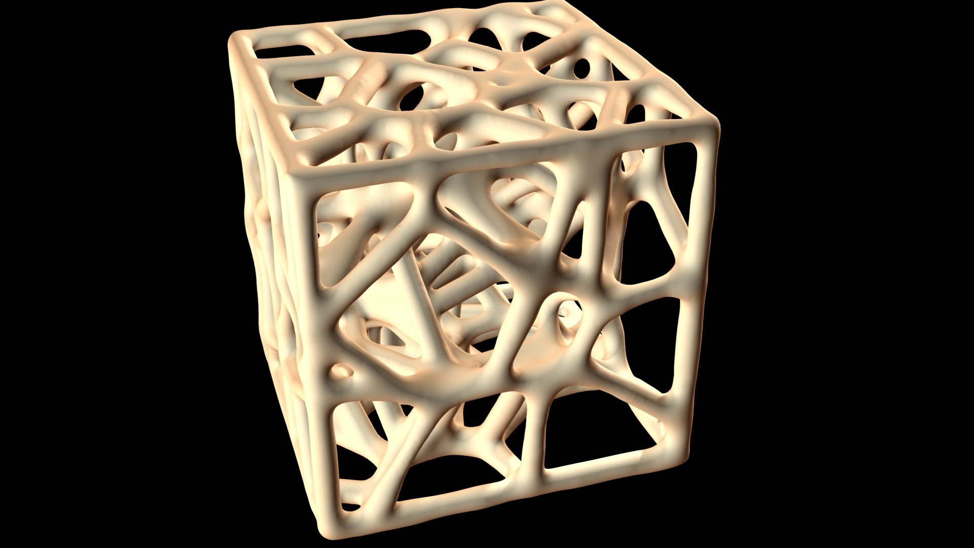 3D model sponge bone structure - TurboSquid 1563775