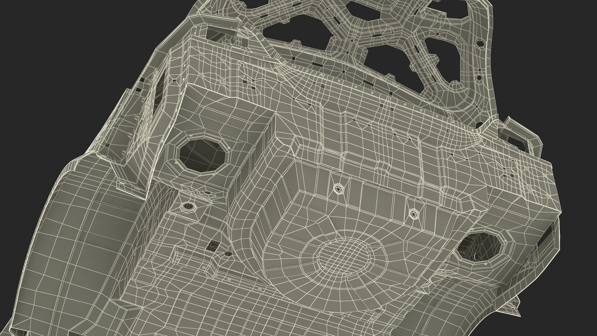 3D Car Frame Rigged - TurboSquid 2212780
