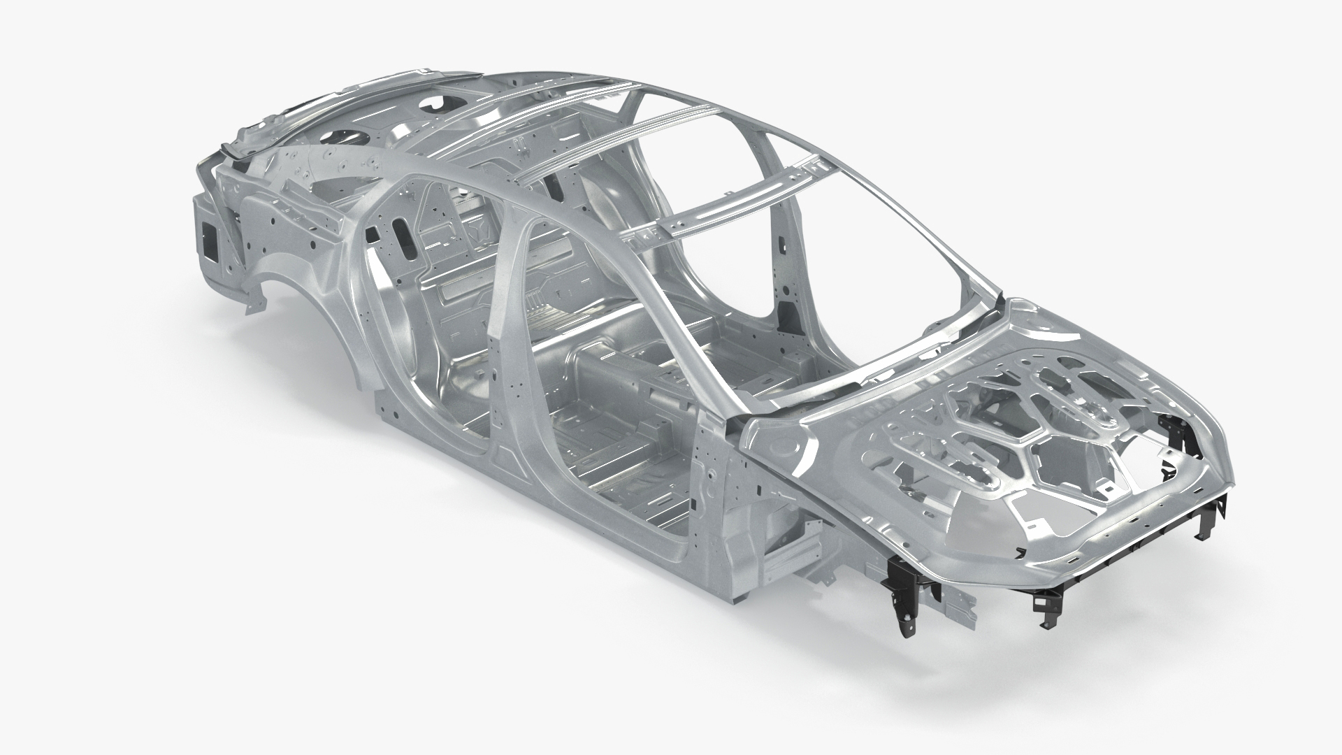3D Car Frame Rigged - TurboSquid 2212780