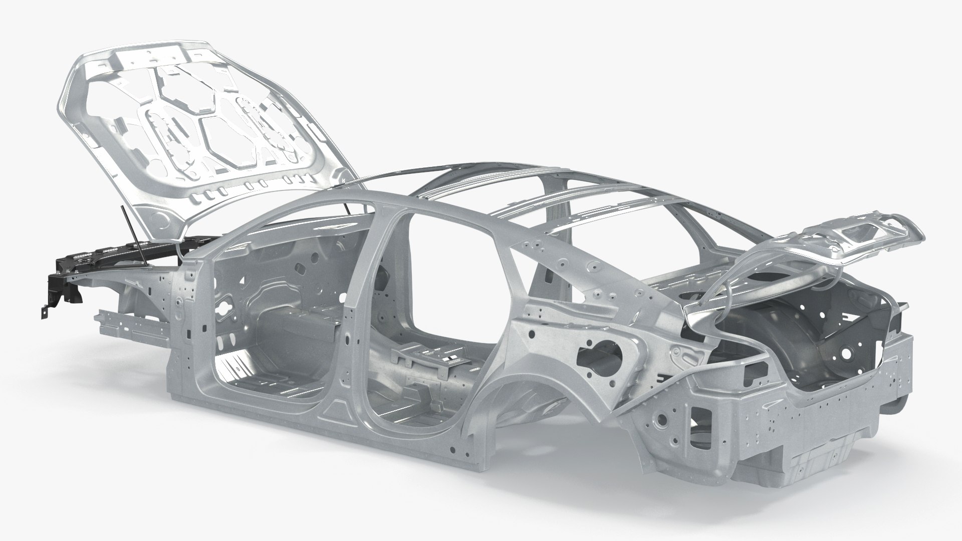 3D Car Frame Rigged - TurboSquid 2212780