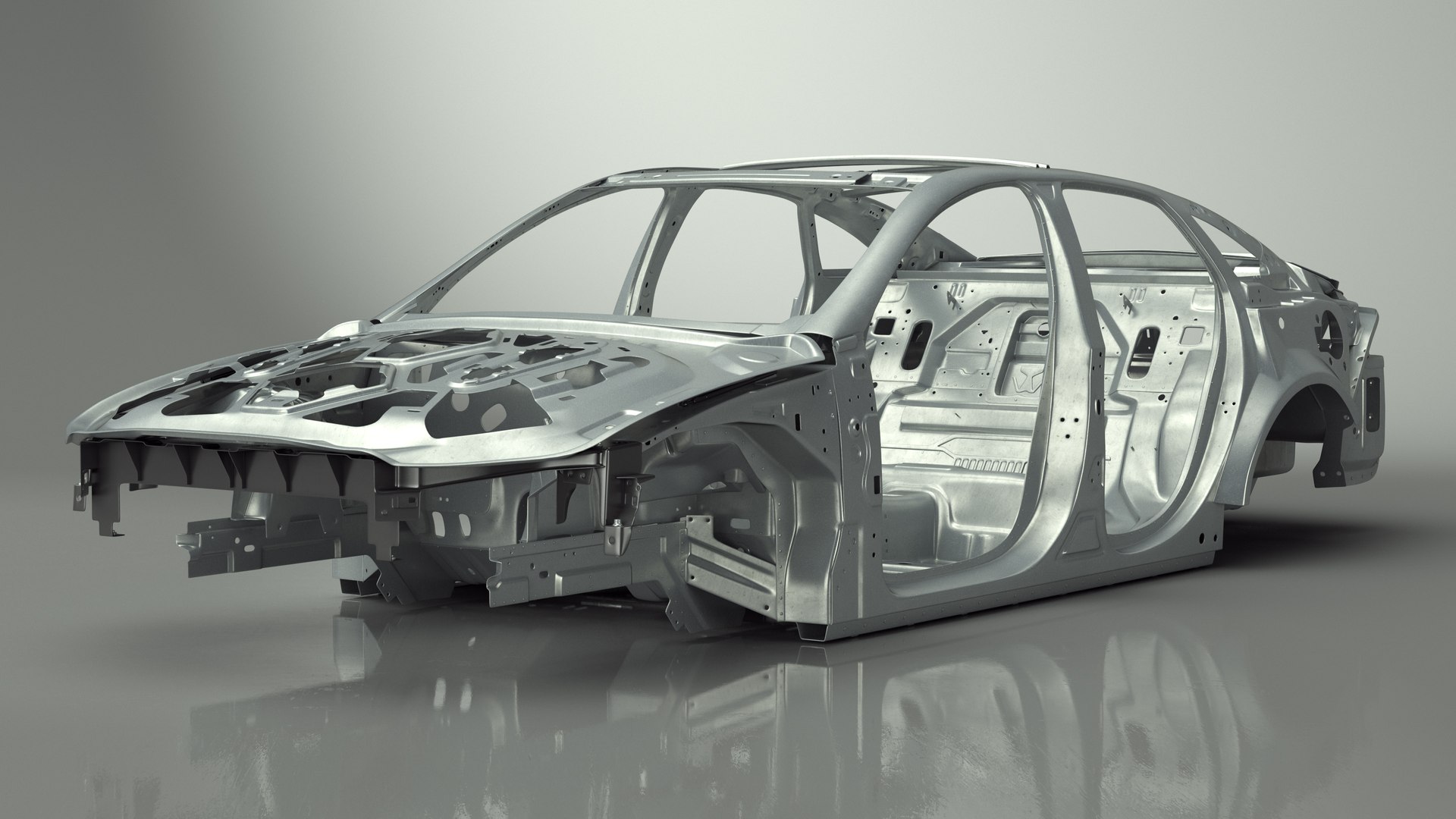 3D Car Frame Rigged - TurboSquid 2212780