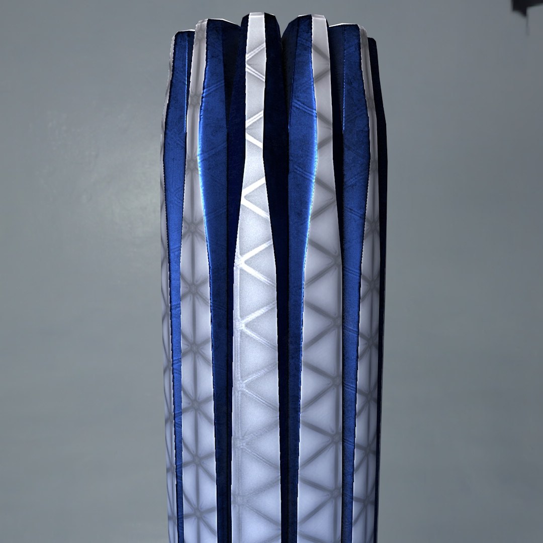 Column Pillar Futuristic Model - TurboSquid 1558547