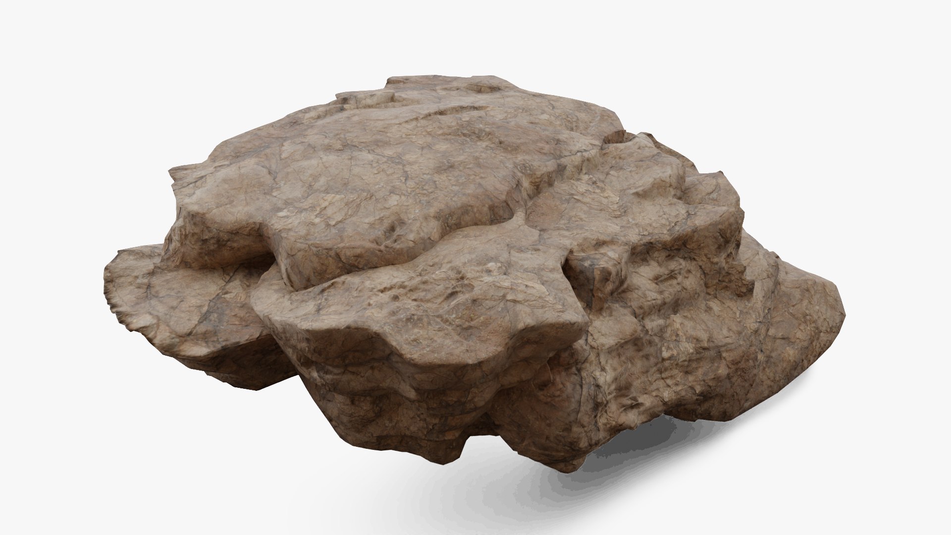 Boulder 3D Model - TurboSquid 2333599