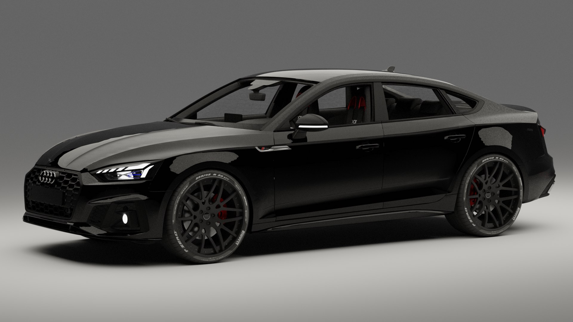 AUDI A5 S-LINE Model 3D - TurboSquid 2125526