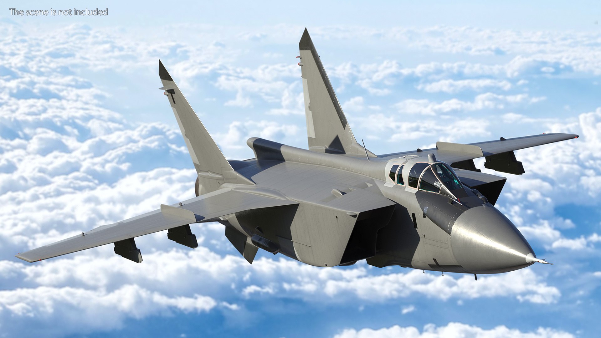 3D Supersonic Interceptor Aircraft Flight - TurboSquid 1947926