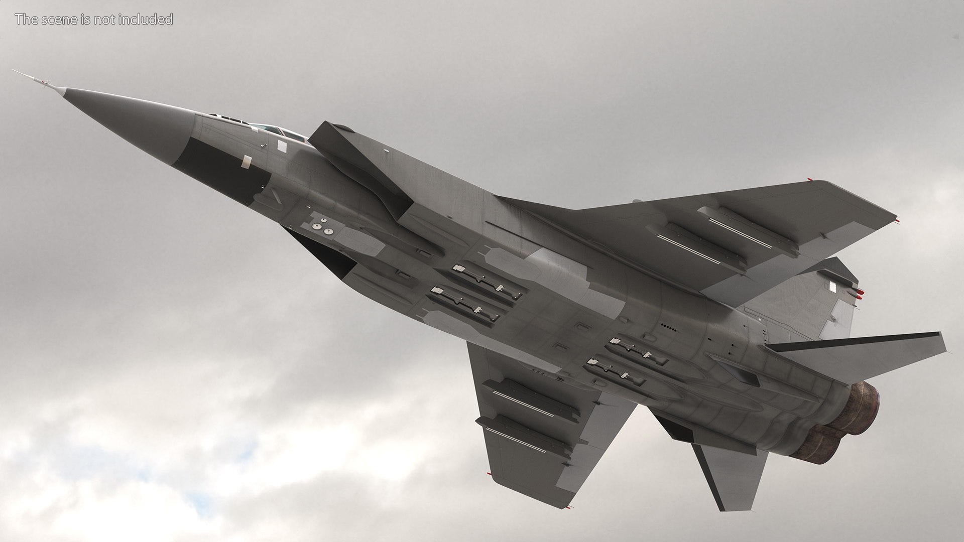 3D Supersonic Interceptor Aircraft Flight - TurboSquid 1947926