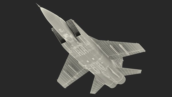 초음속 요격 항공기 비행 3D 모델 - TurboSquid 1947926