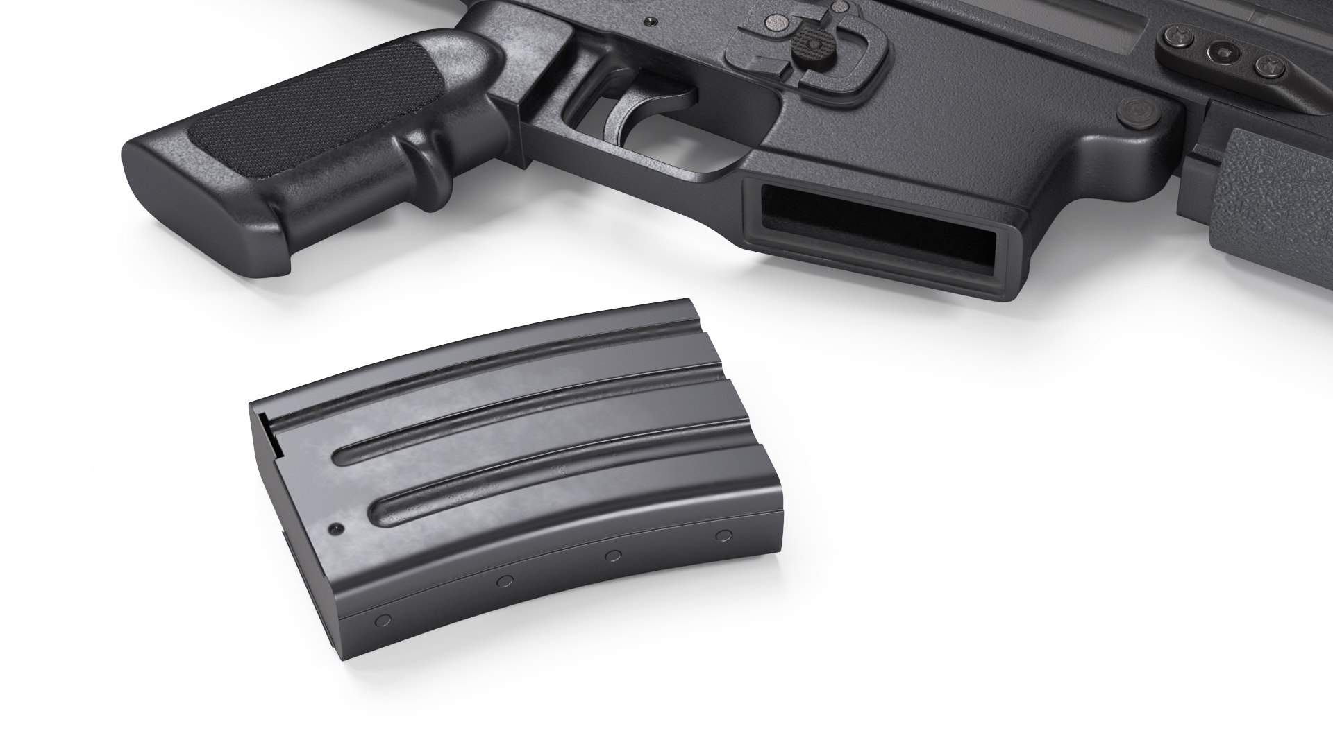 3D FN SCAR Combat Rifle Model - TurboSquid 2188797