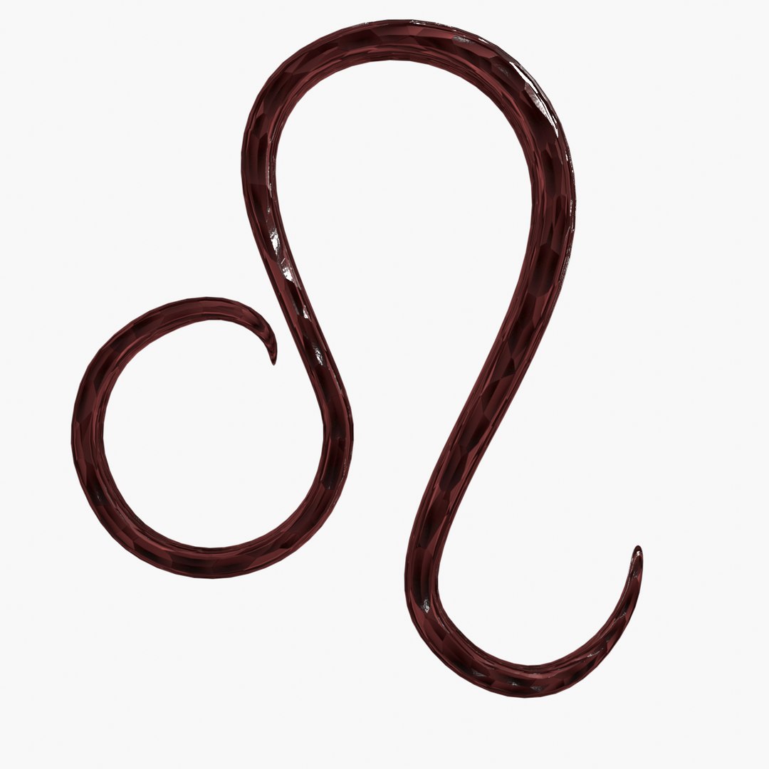 3D Leo Zodiac Sign Crystal - TurboSquid 2043917