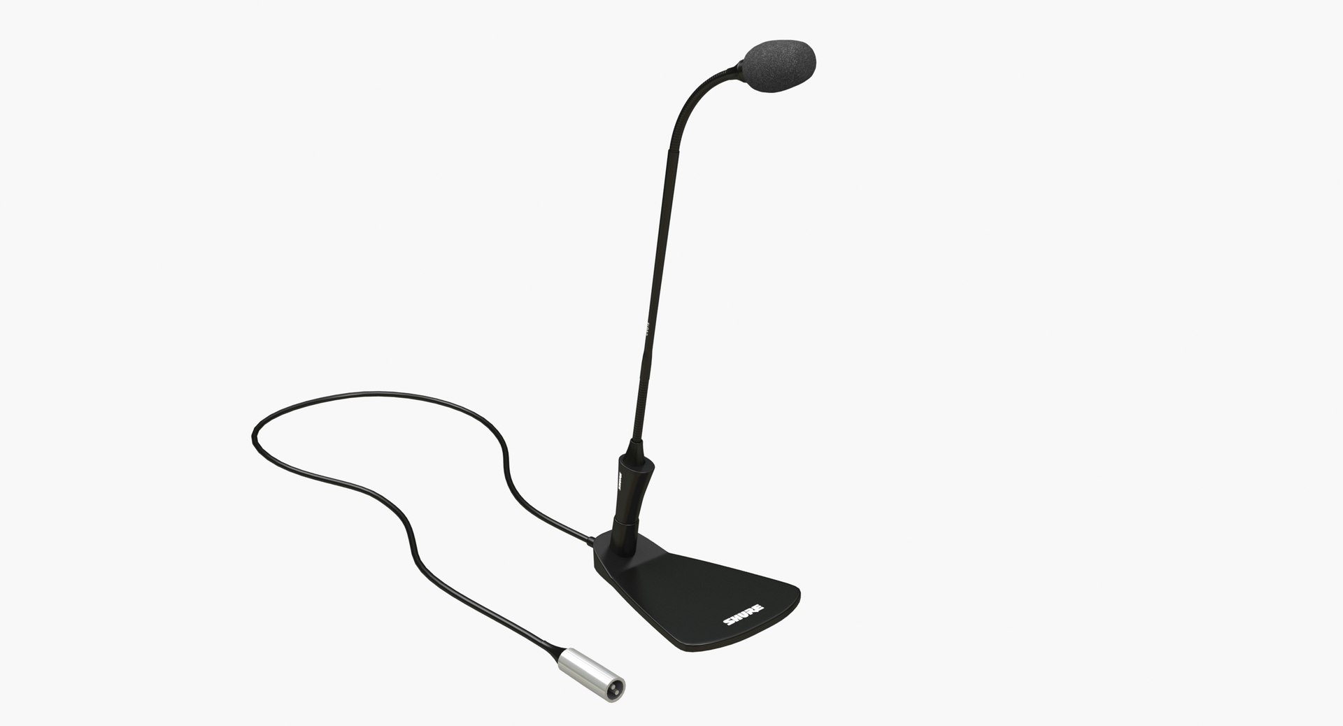 3D Shure Conference Microphone - TurboSquid 1374387