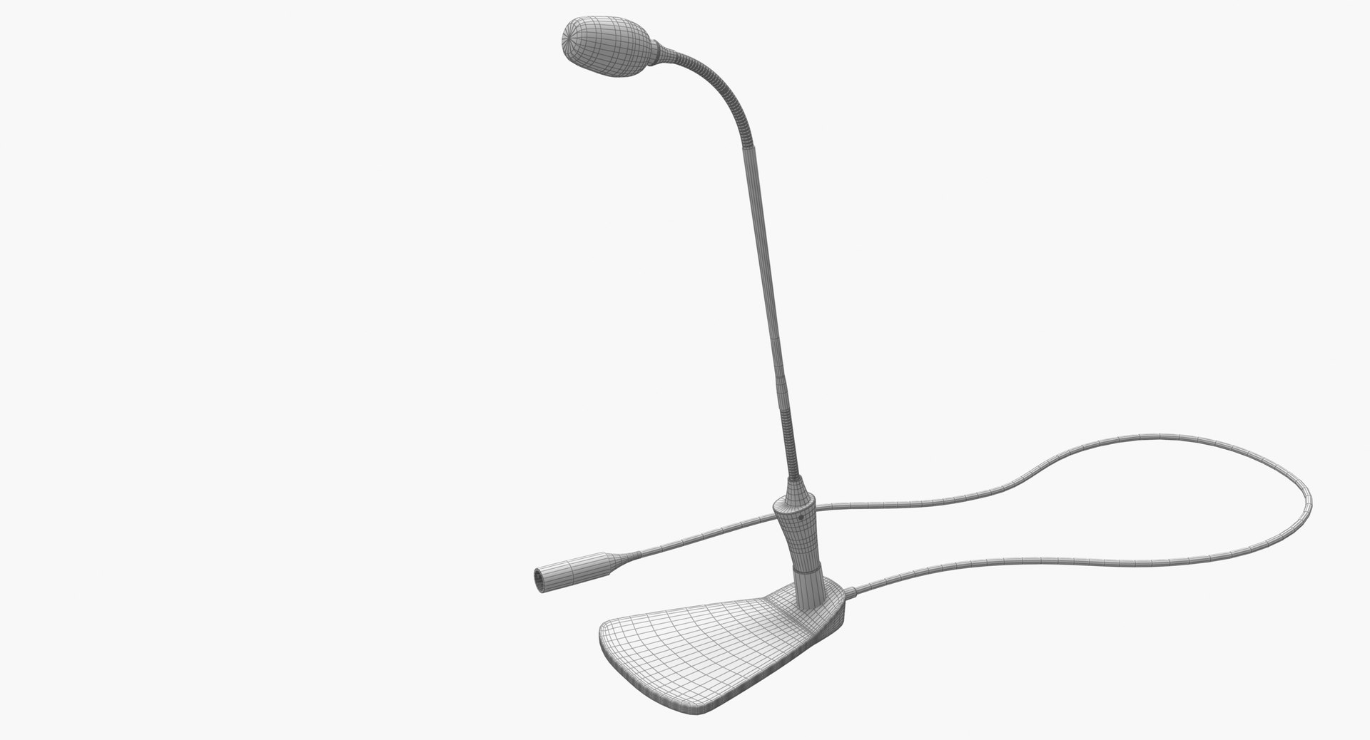 3D Shure Conference Microphone - TurboSquid 1374387