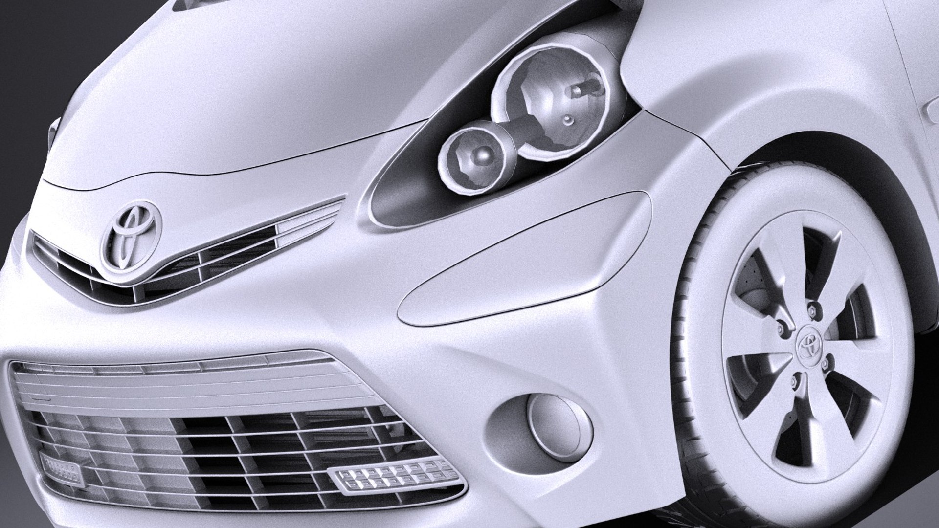 3D Model Toyota 3 Door - TurboSquid 1251539