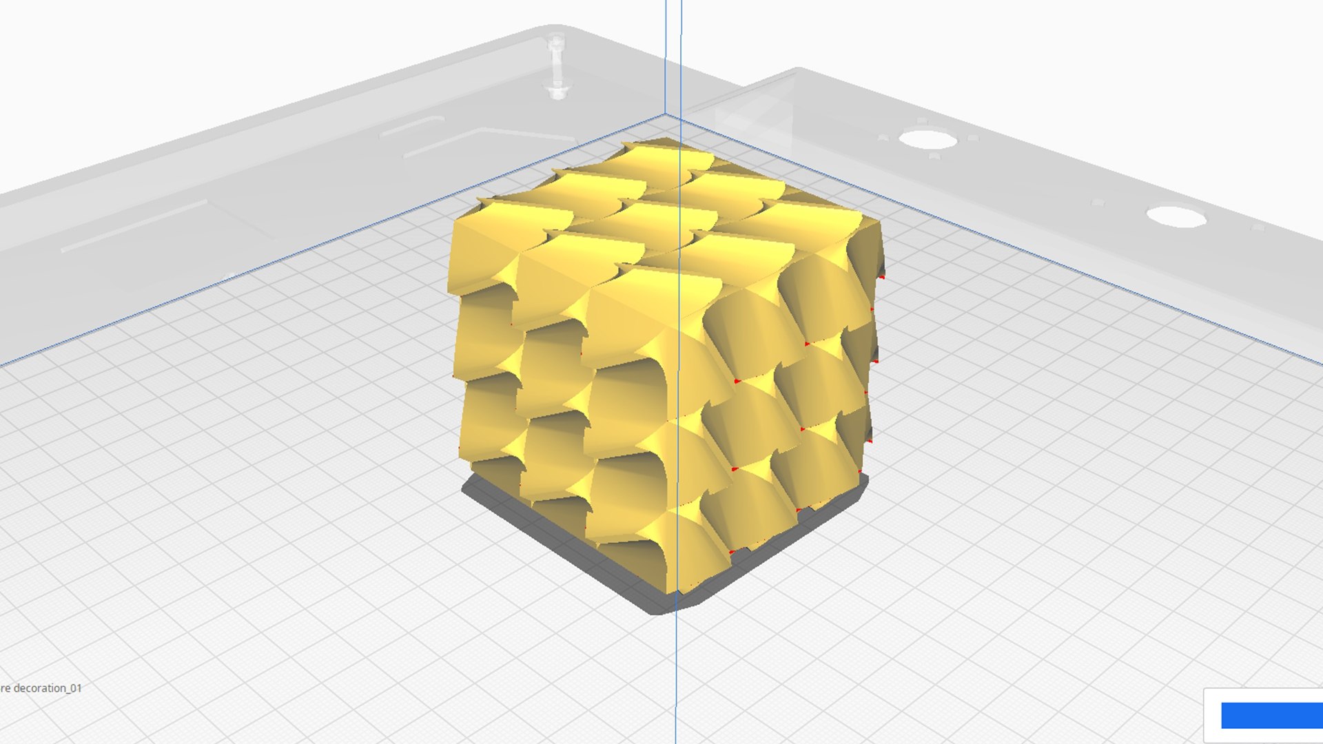 3D Art square decoration01 model - TurboSquid 2149766