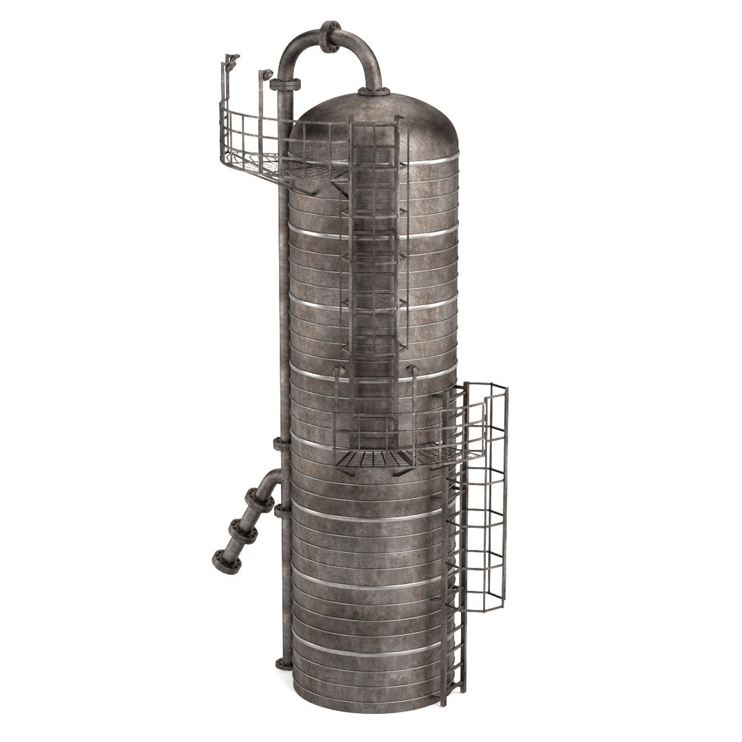 3d Distillation Column