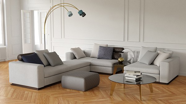 Archmodels vol 197 sofas 3D model - TurboSquid 1285083
