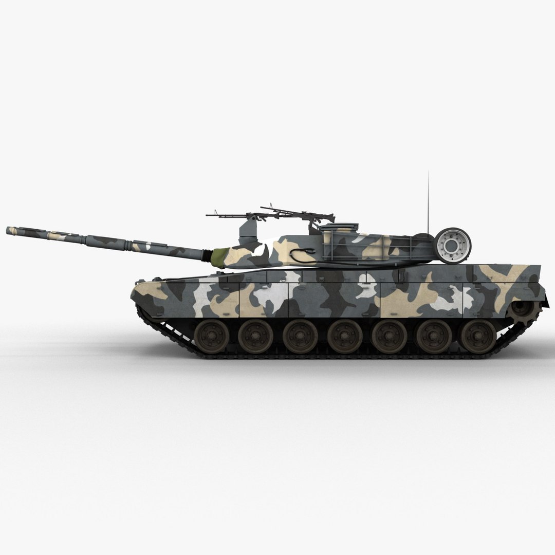 Zulfiqar Iranian Main Battle Tank Obj