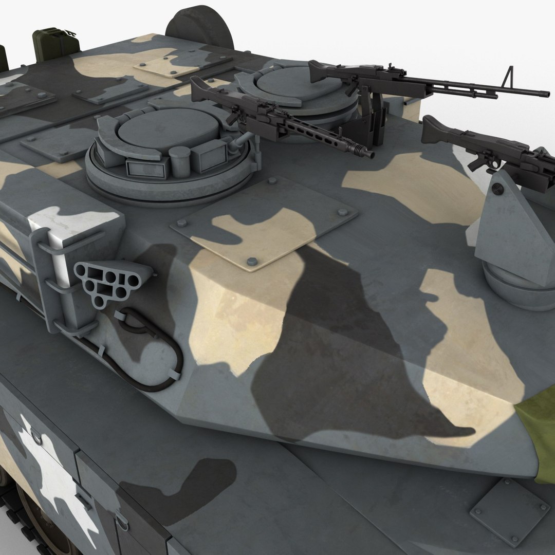 Zulfiqar Iranian Main Battle Tank Obj