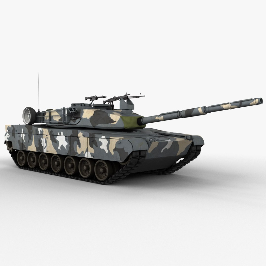 Zulfiqar Iranian Main Battle Tank Obj