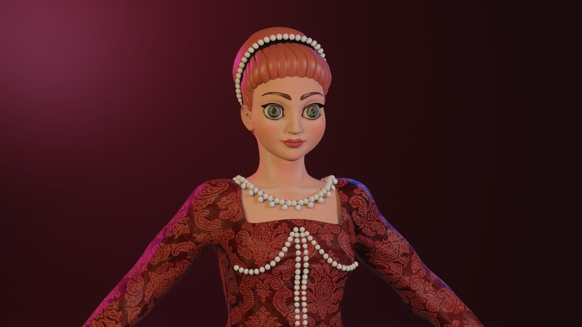 3D Little Queen Margot130 - TurboSquid 2034457