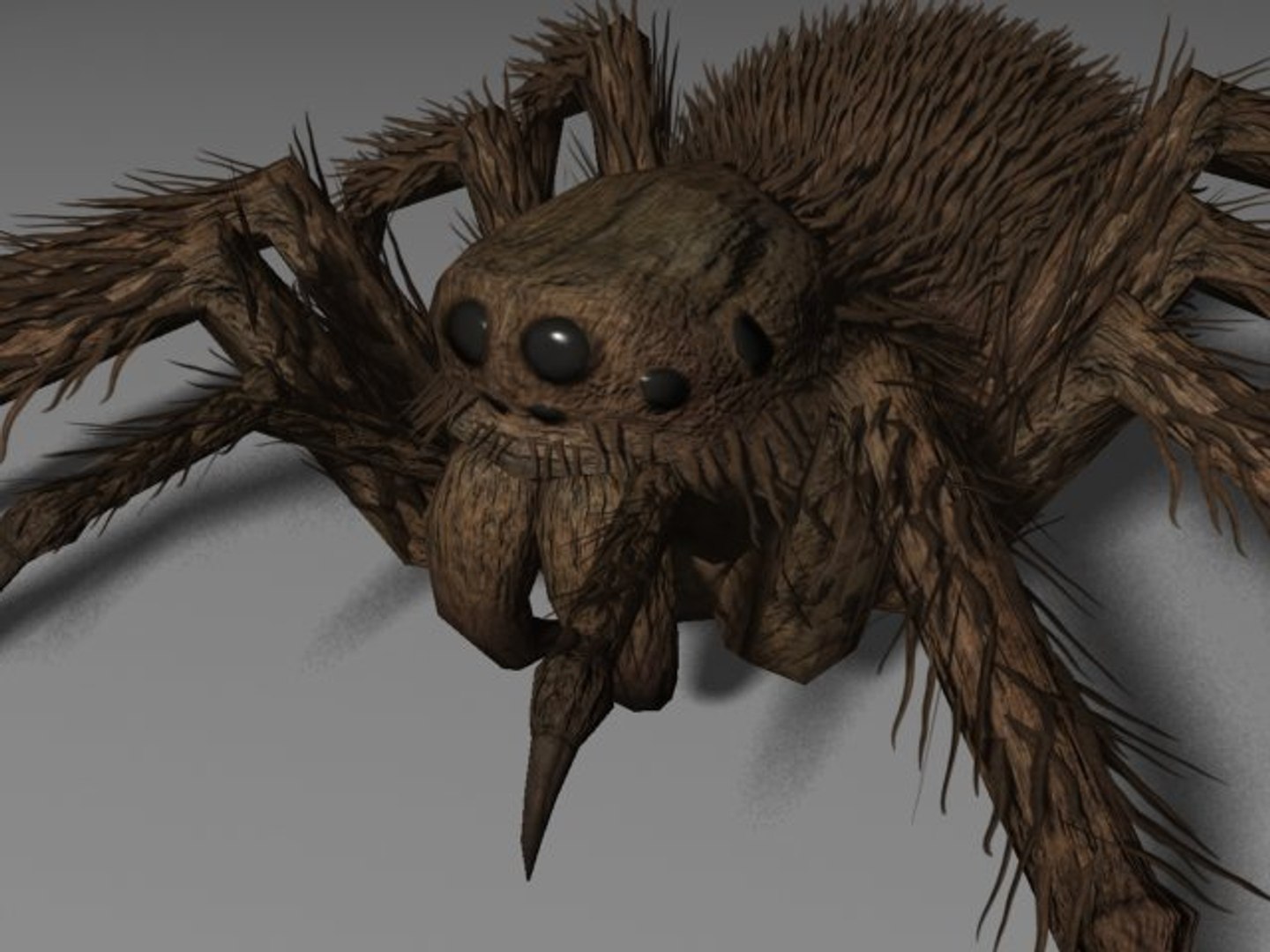 3d Model Of Monster Spider
