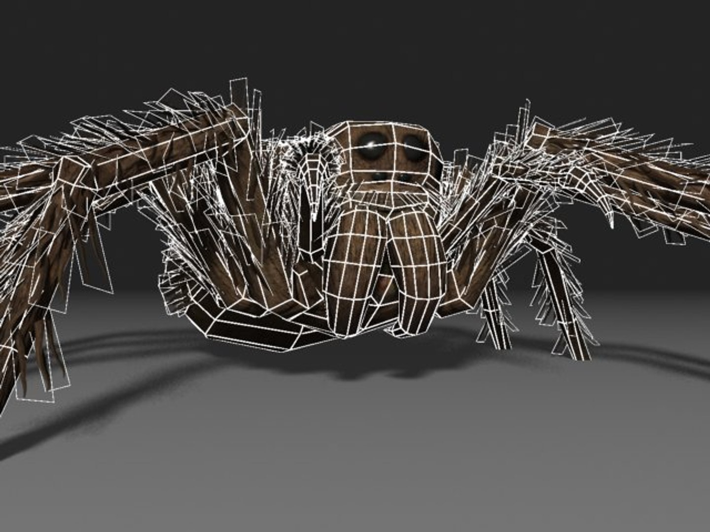 3d Model Of Monster Spider