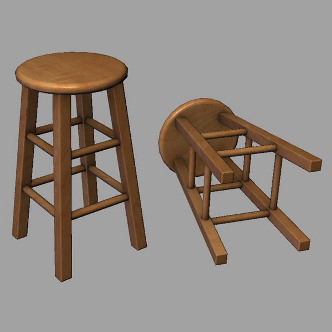 Stool 3d Model