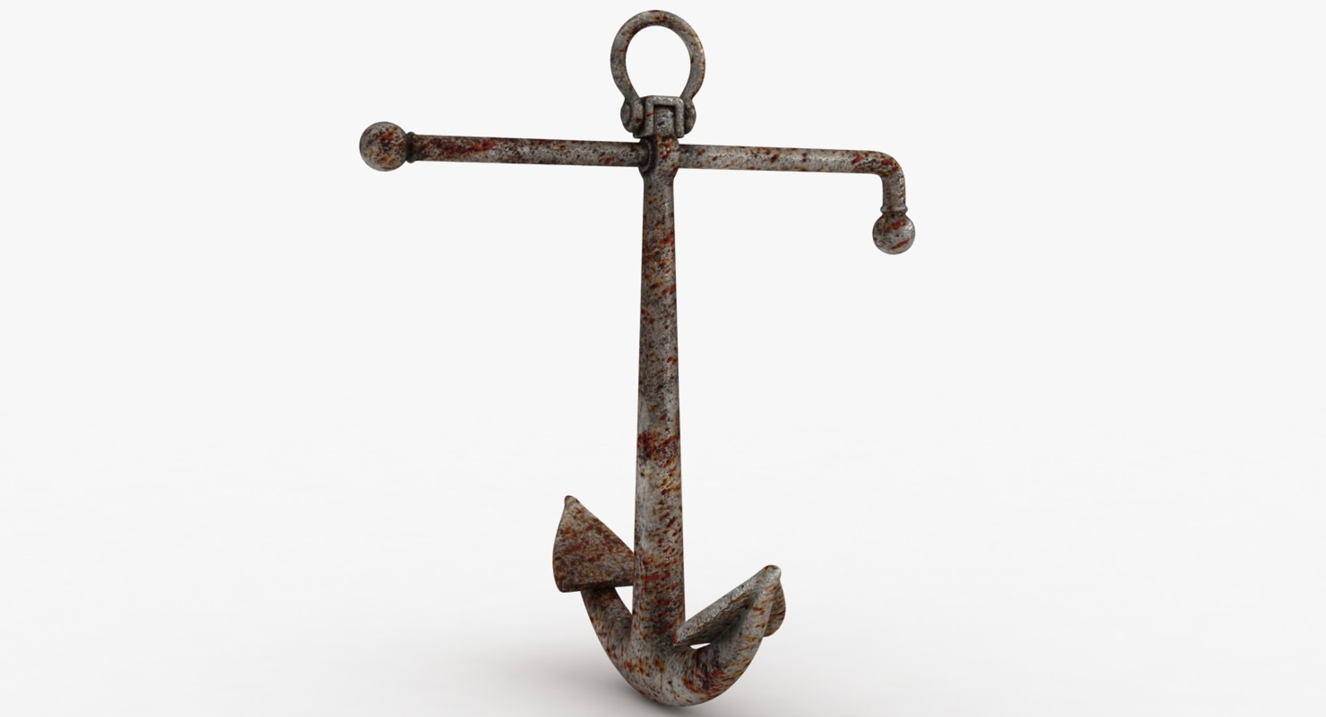 Rusty Admiralty Anchor 3D Model - TurboSquid 1324684