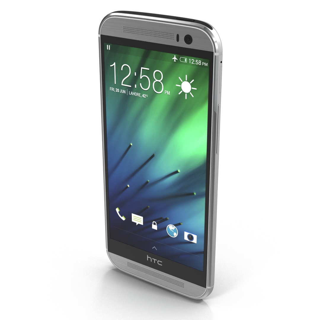 htc m8 white 3d 3ds