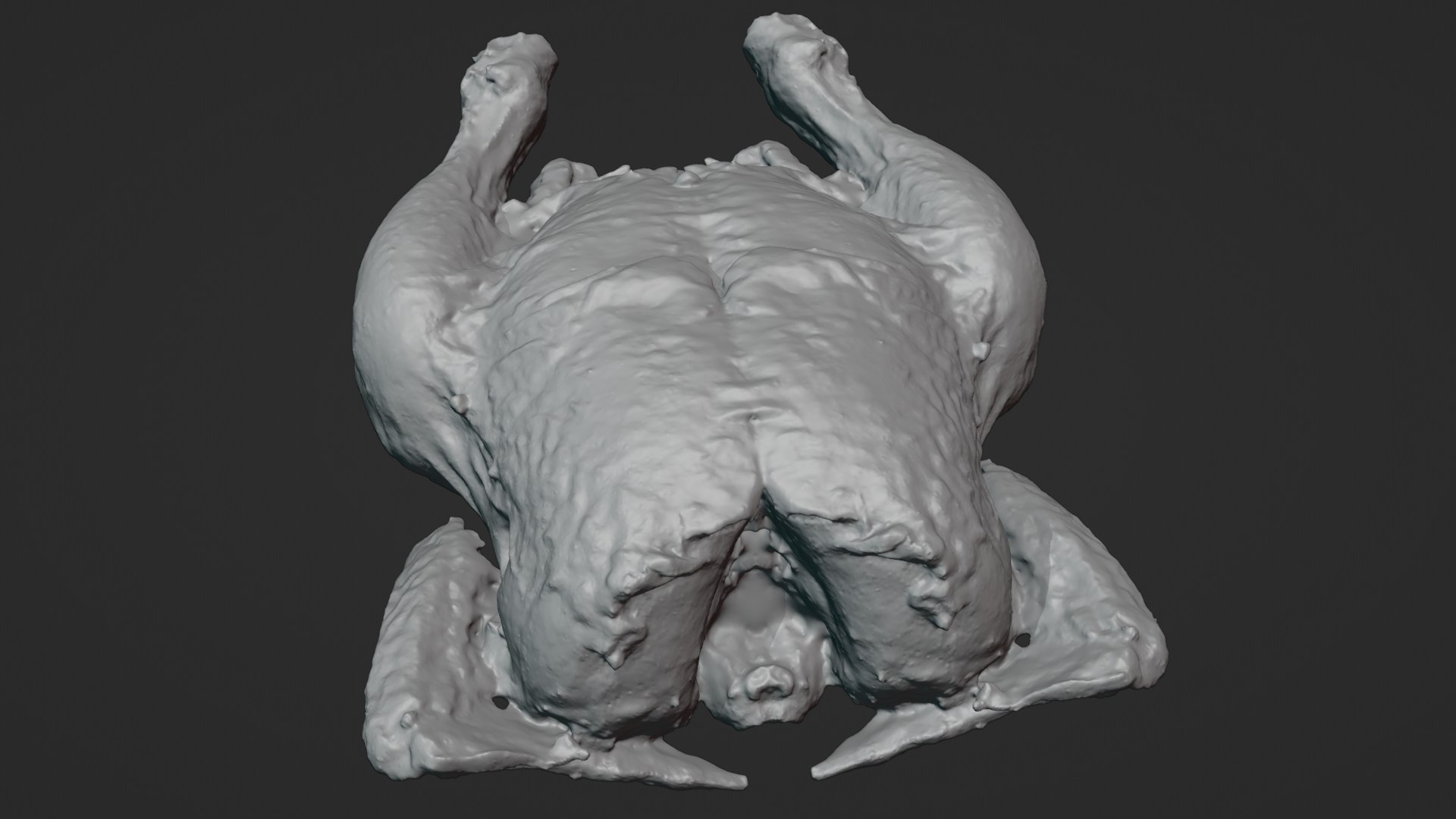 3D Roasted Chicken For 3D Print - TurboSquid 2409384