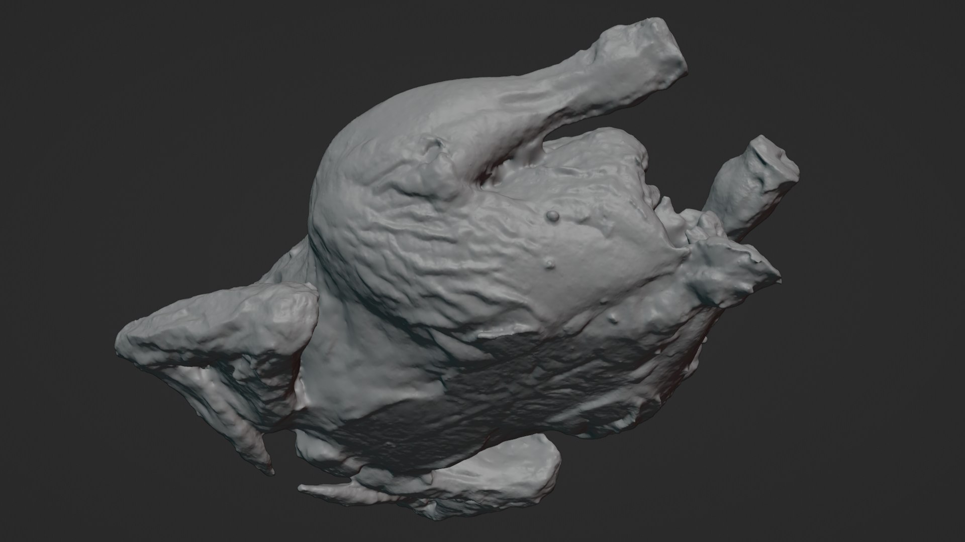 3D Roasted Chicken For 3D Print - TurboSquid 2409384