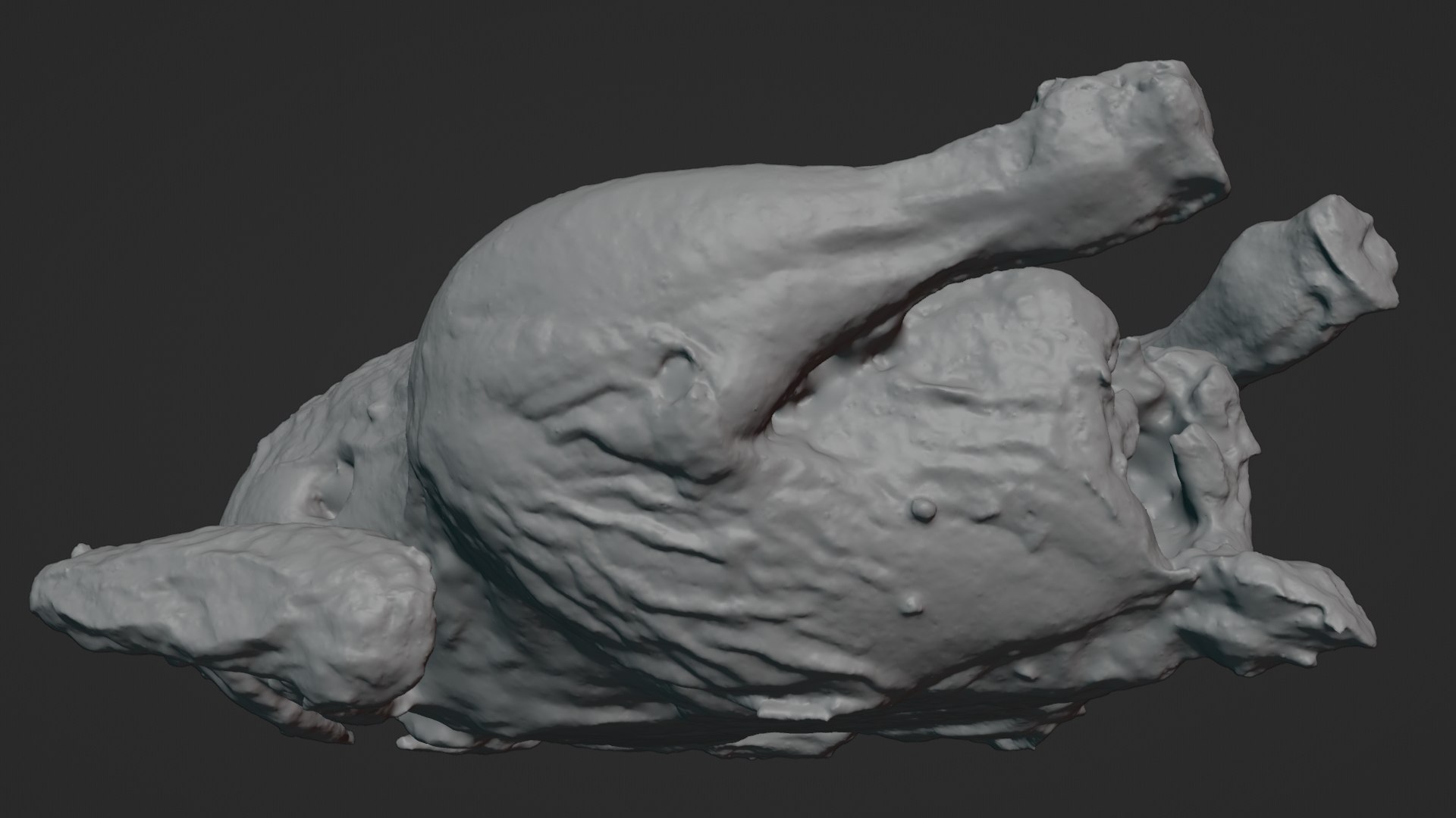 3D Roasted Chicken For 3D Print - TurboSquid 2409384