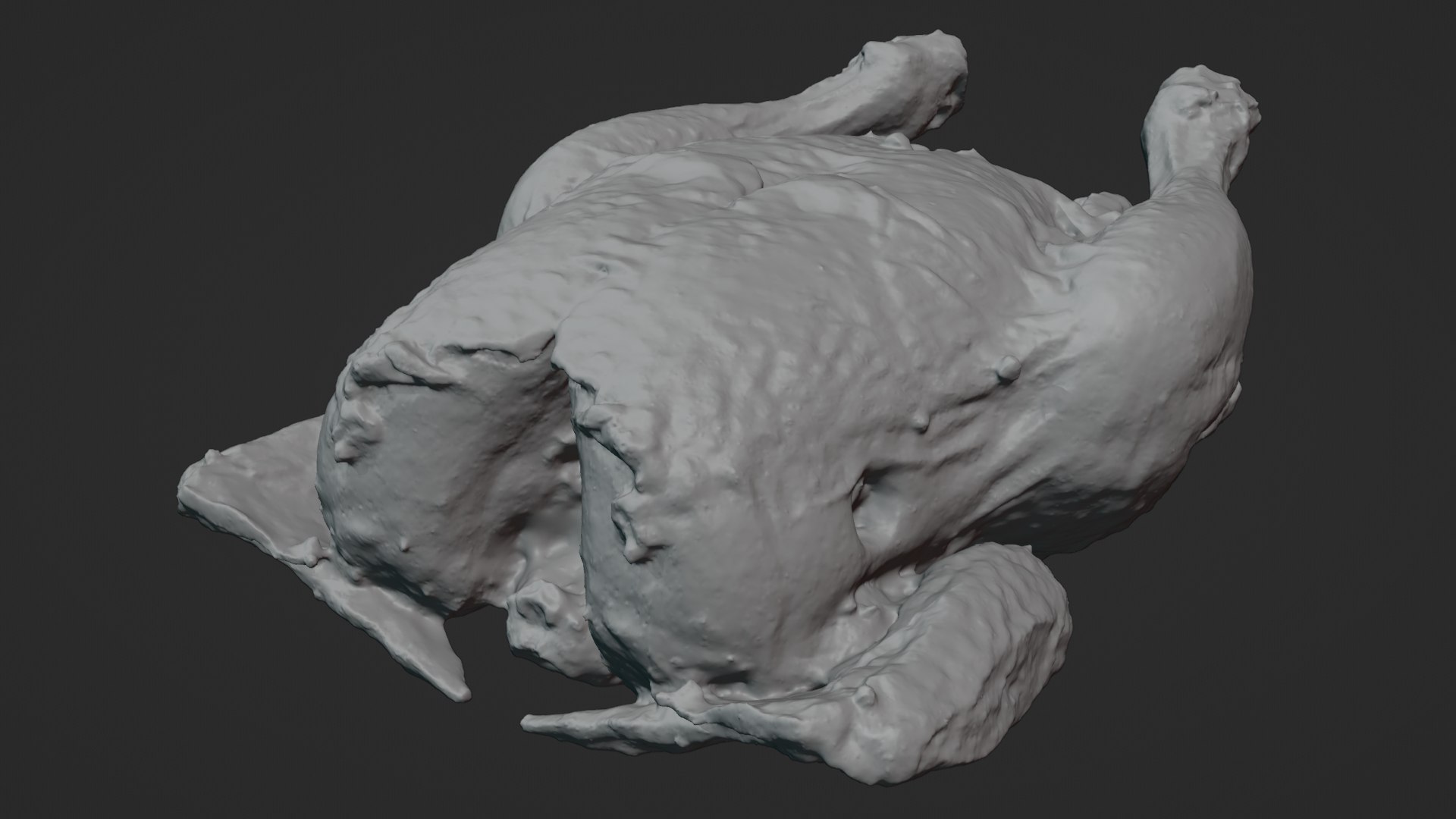 3D Roasted Chicken For 3D Print - TurboSquid 2409384