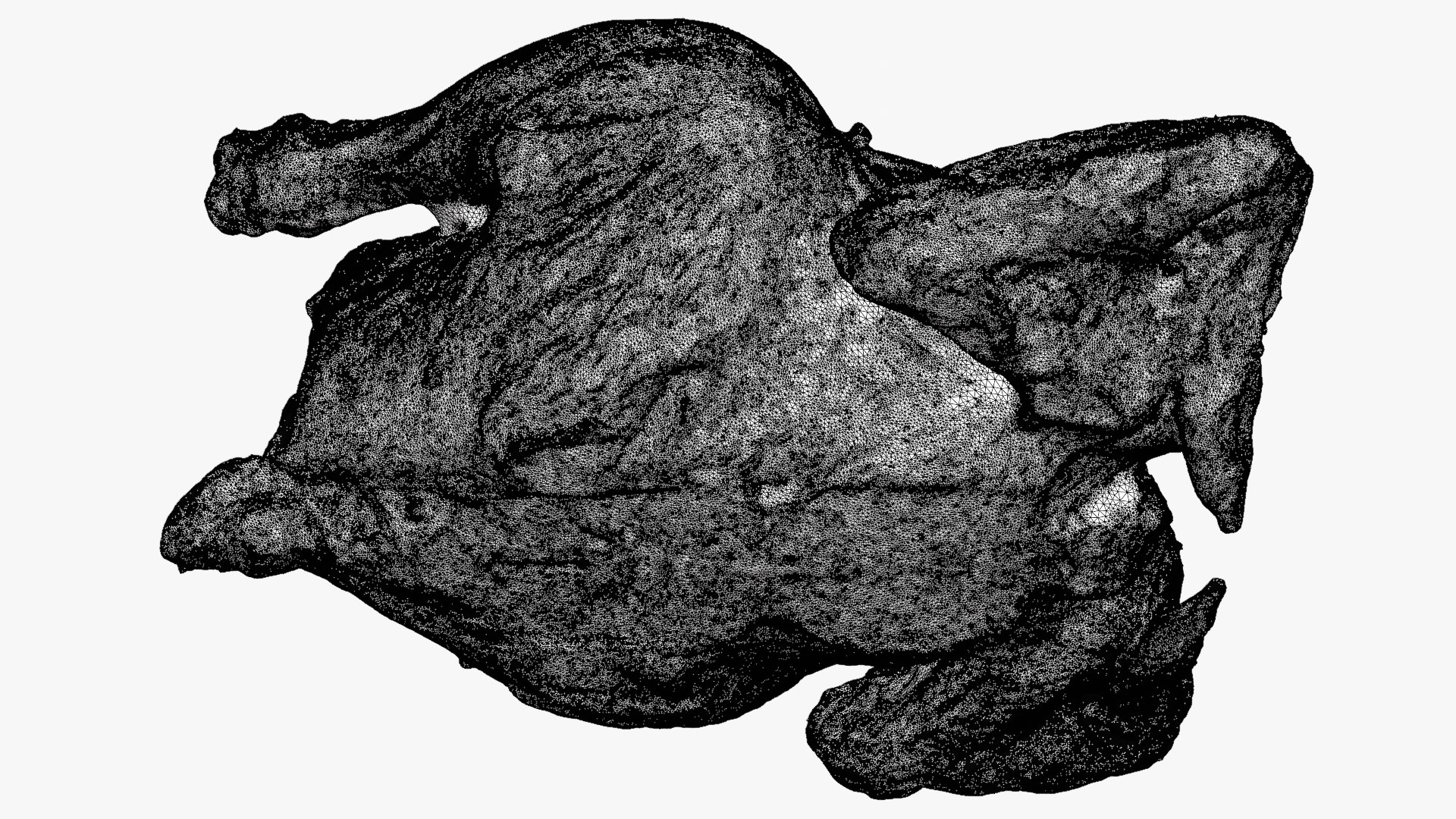 3D Roasted Chicken For 3D Print - TurboSquid 2409384