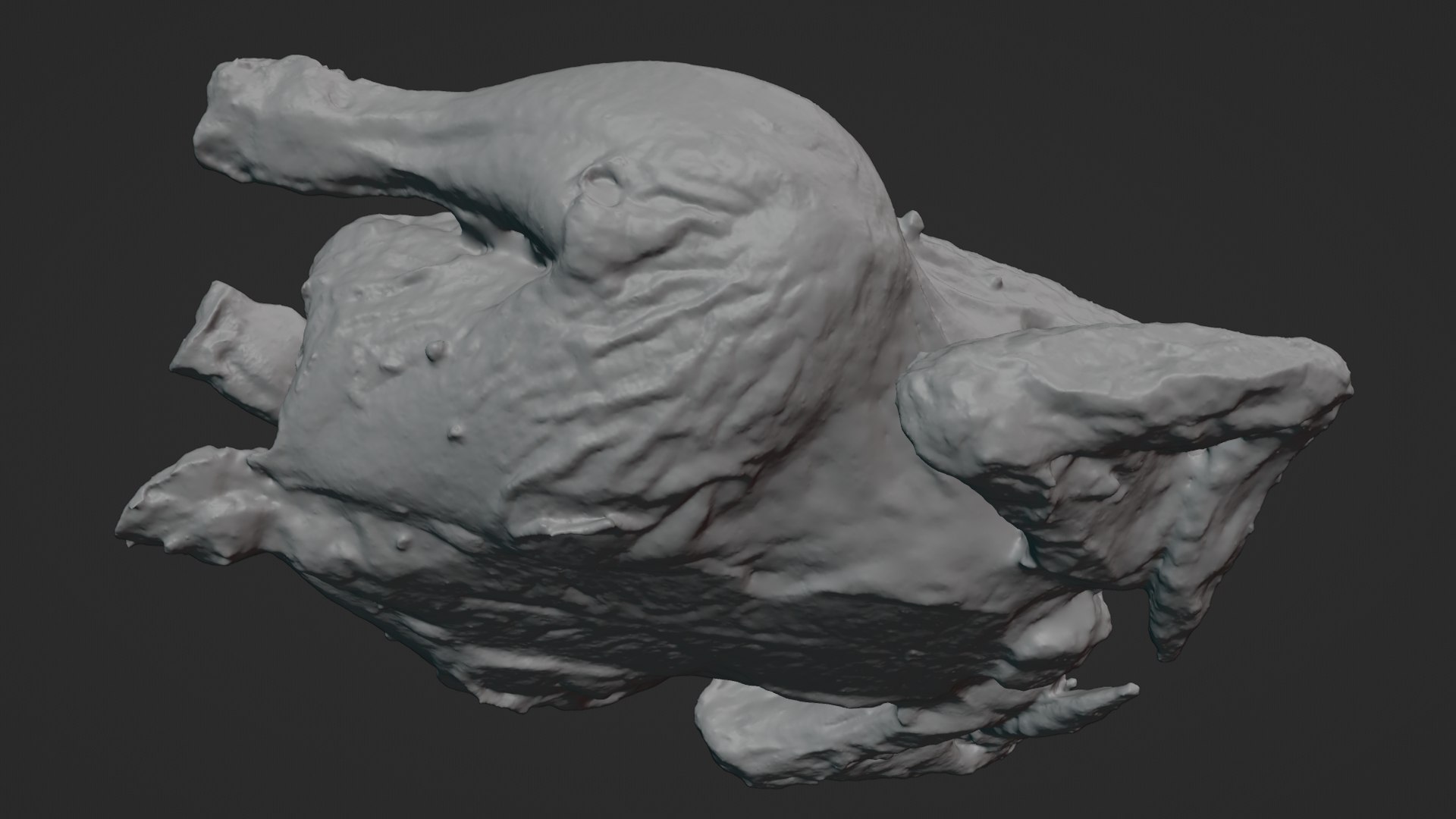 3D Roasted Chicken For 3D Print - TurboSquid 2409384