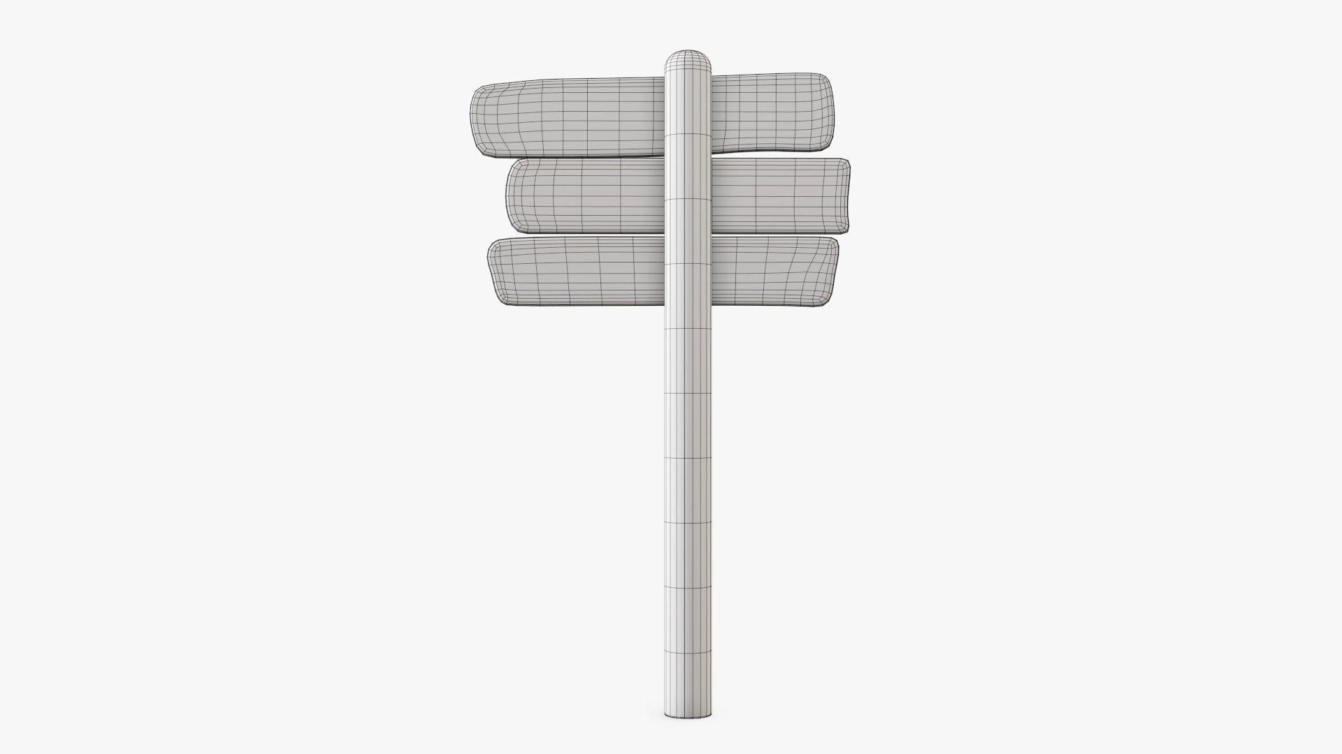 3D Model Sign Wooden Signboard - TurboSquid 1644724