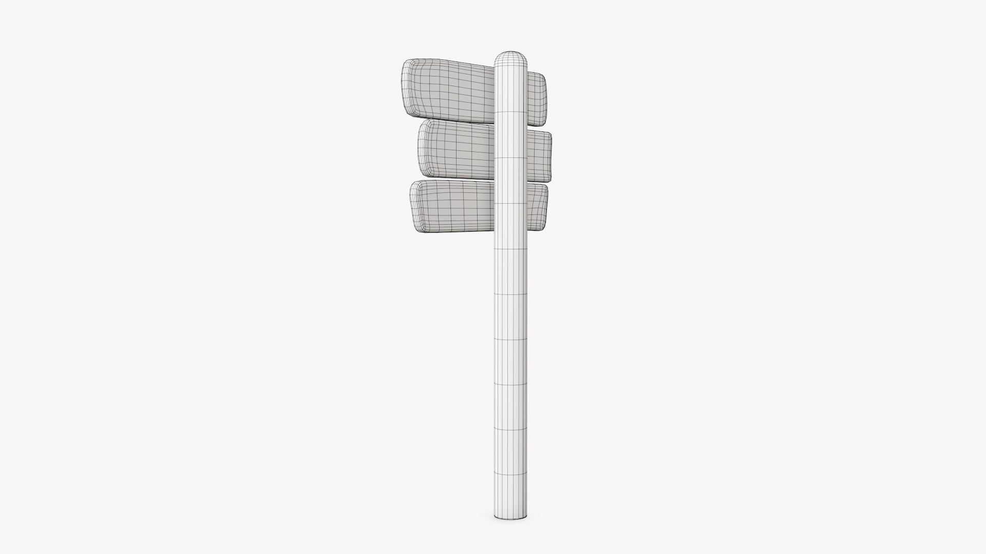 3D Model Sign Wooden Signboard - TurboSquid 1644724