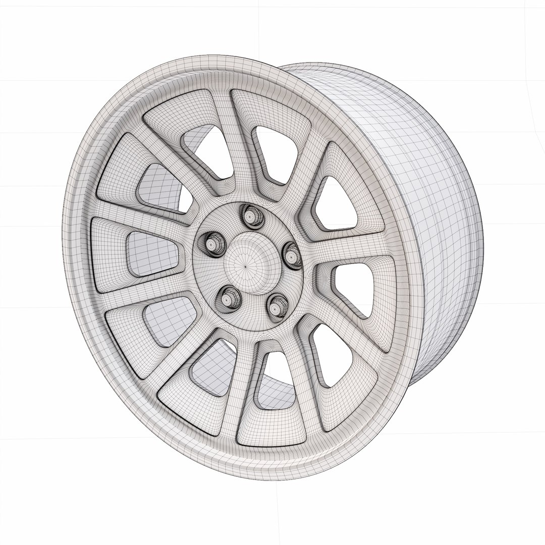 Vehicle Wheel Rim 3d Model 3D Model - TurboSquid 2385250