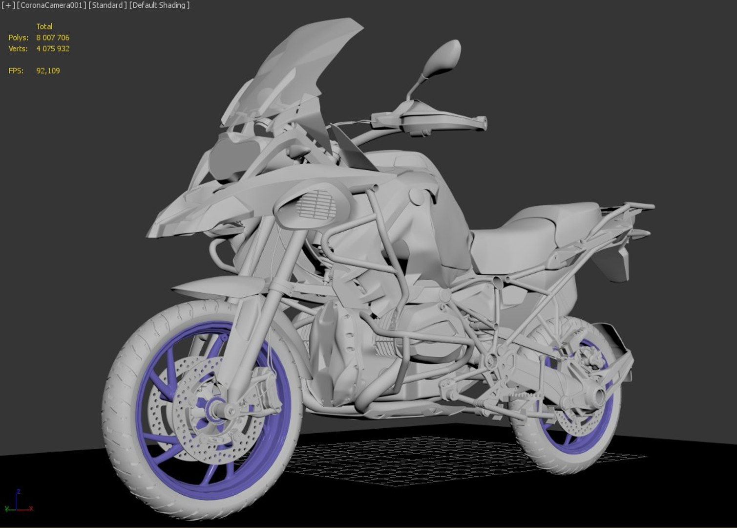 3D Motorcycle Motor Cycle - TurboSquid 1609513