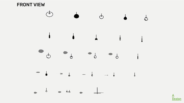 modelo 3d Lámparas de techo - Pack de familias revit - TurboSquid 2151430