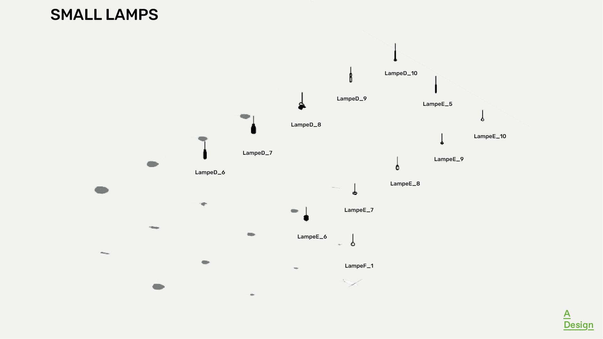 Ceiling Lamps - Pack Of Revit Families 3D Model - TurboSquid 2151430