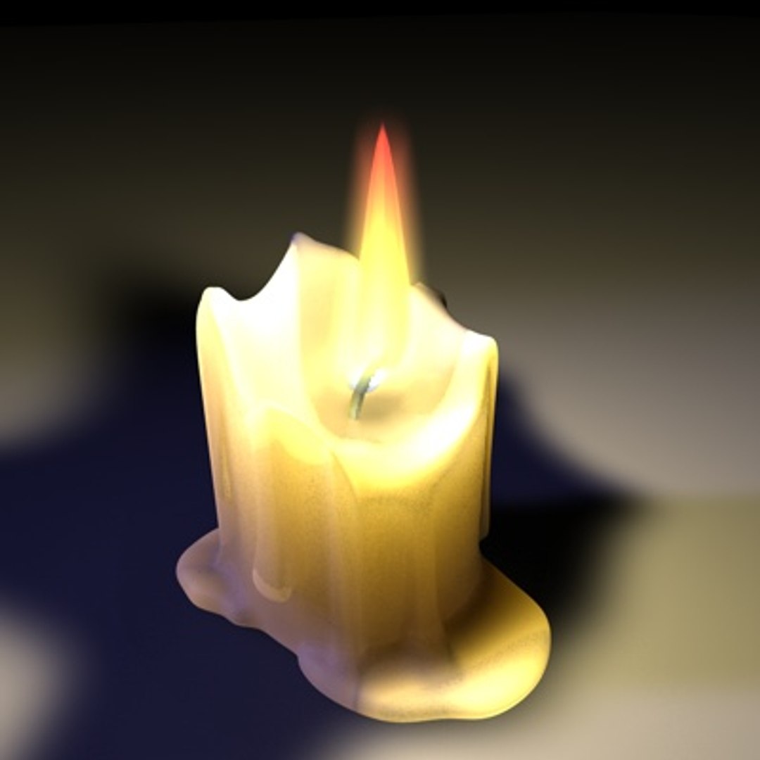 Candle 3d Model