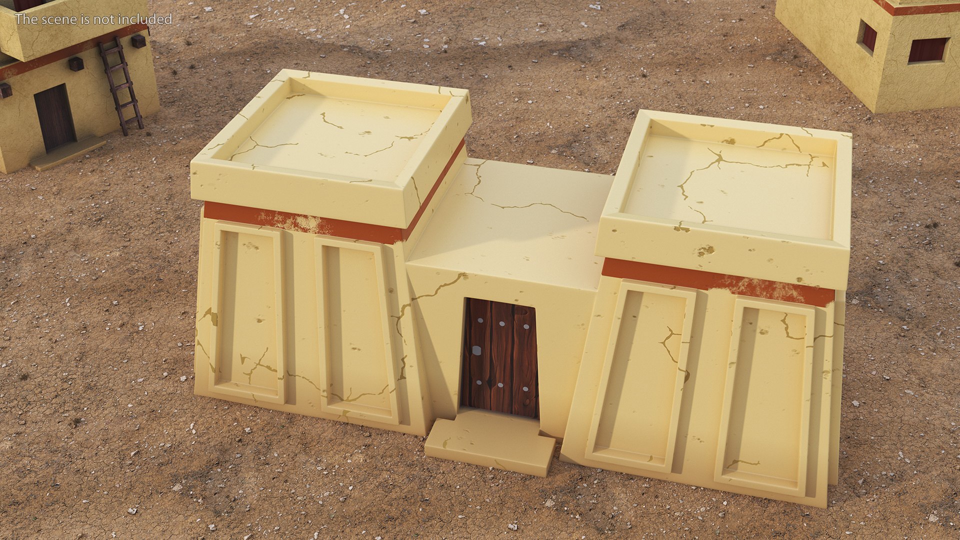 Stylized Arabian Buildings Collection 2 3D Model - TurboSquid 2299500